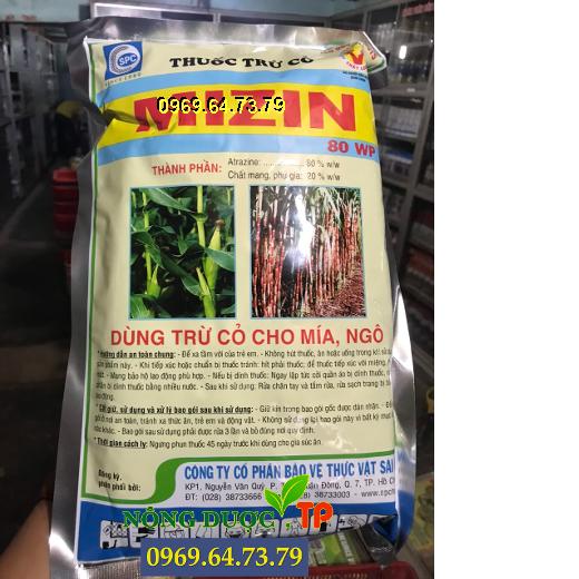 MIZIN 80WP - THUỐC TRỪ CỎ CHO RUỘNG MÍA VÀ RẪY NGÔ - SIÊU THỊ PHÂN THUỐC