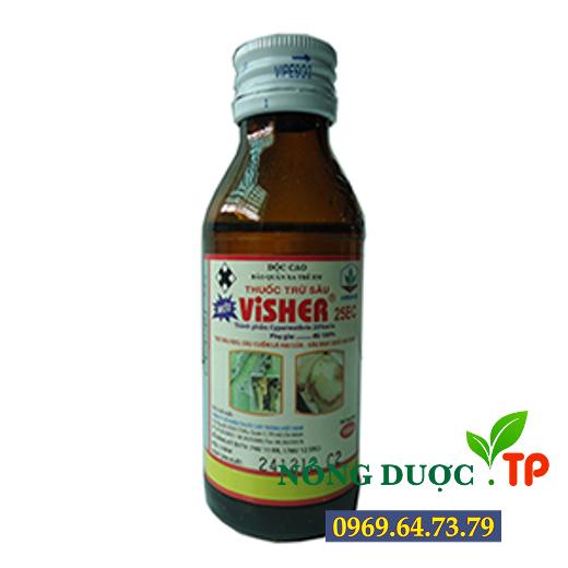 VISHER 25EC - THUỐC ĐẶC TRỊ SÂU GÂY HẠI CHO CÂY TRỒNG - SIÊU THỊ PHÂN THUỐC