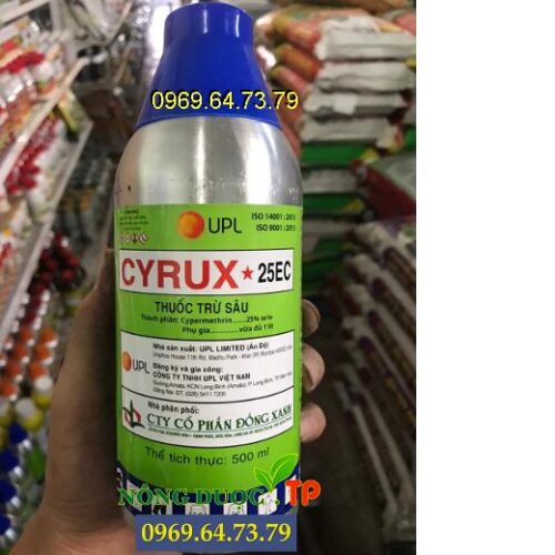 CYRUX 25EC - Đặc Trị Sâu Xanh - Rệp Sáp Gây Hại Cây Trồng - SIÊU THỊ ...