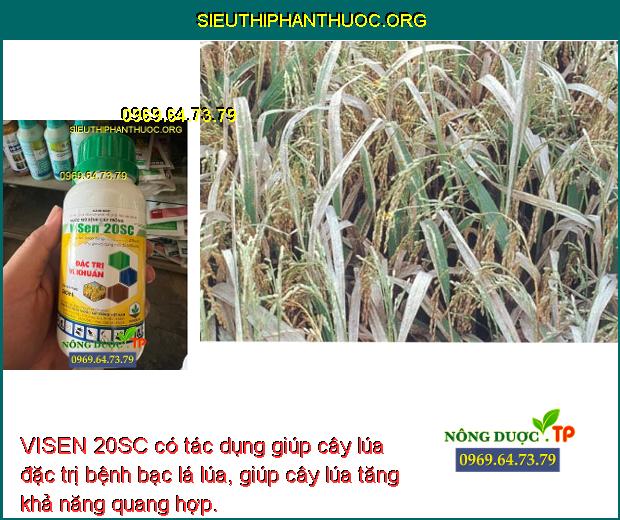 VISEN 20SC - THUỐC ĐẶC TRỊ VI KHUẨN CHO CÂY TRỒNG. - SIÊU THỊ PHÂN THUỐC