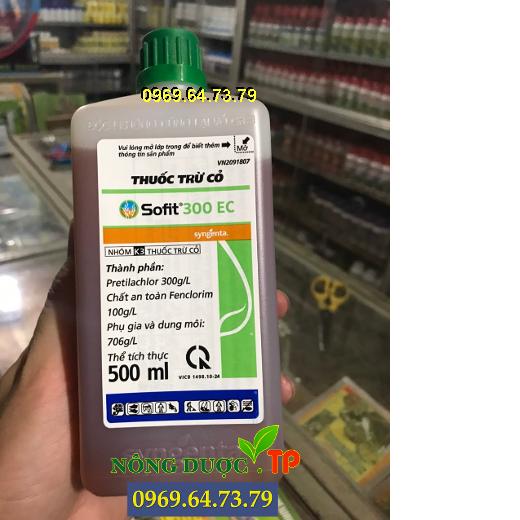 THUỐC TRỪ CỎ SOFIT 300EC - THUỐC DIỆT CỎ TIỀN, CỎ ĐUÔI PHỤNG, CHÁC LÁC ...
