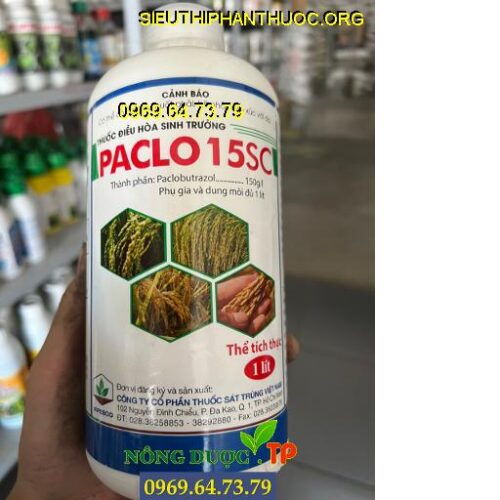 PACLO 15SC-Thúc Đẩy Quá Trình Ra Hoa Sớm Đồng Loạt Ở Lúa - SIÊU THỊ ...