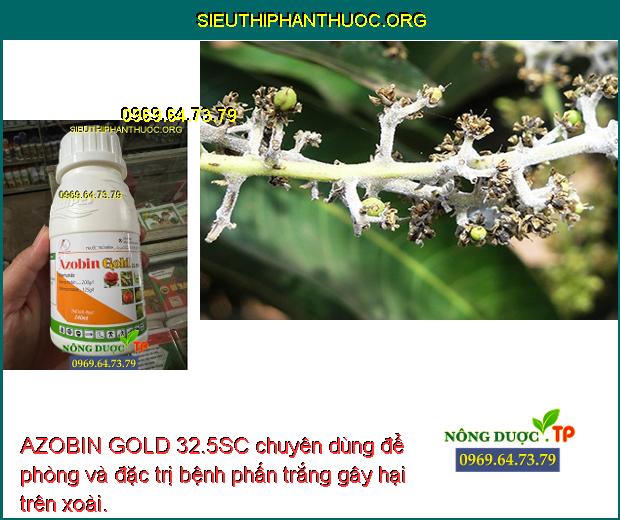 AZOBIN GOLD 32.5SC - Đặc Trị Thán Thư, Lem Lép Hạt, Phấn Trắng, Chết ...