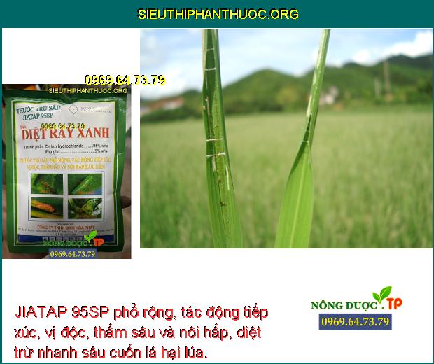 JIATAP 95SP DIỆT RẦY XANH - Đặc Trị Bọ Trĩ, Rày Xanh, Sâu Đục Thân, Sâu ...