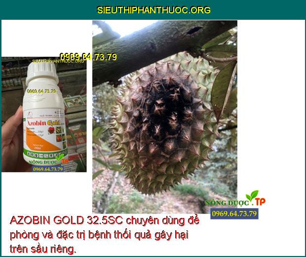 AZOBIN GOLD 32.5SC - Đặc Trị Thán Thư, Lem Lép Hạt, Phấn Trắng, Chết ...