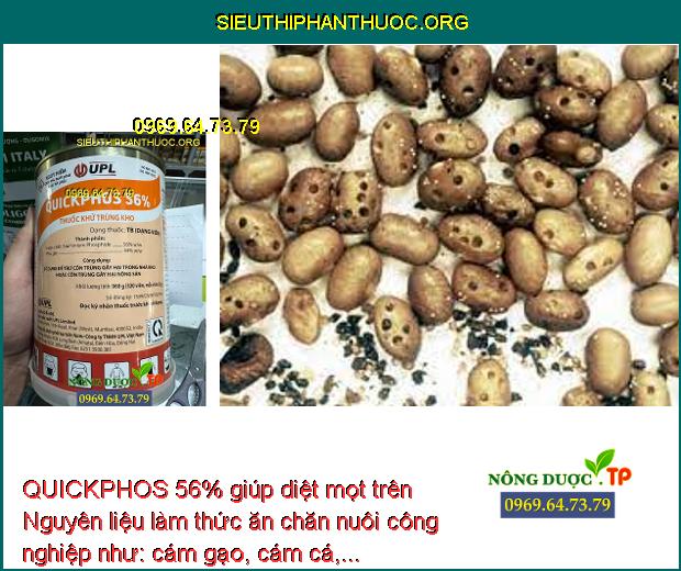 QUICKPHOS 56% THUỐC KHỬ TRÙNG KHO - Dùng Để Diệt, Phòng Trứng, Ấu Trùng ...