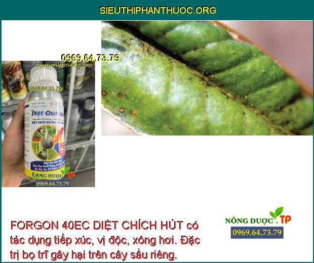 THUỐC TRỪ SÂU FORGON 40EC DIỆT CHÍCH HÚT - Đặc Trị Rầy, Rệp, Ruồi Vàng ...