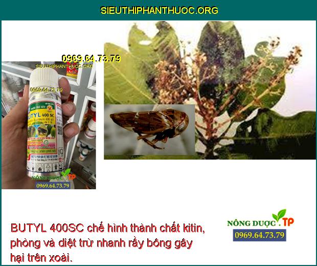 THUỐC TRỪ SÂU BUTYL 400SC - Đặc Trị Rầy Nâu Hại Lúa, Rầy Bông Xoài ...
