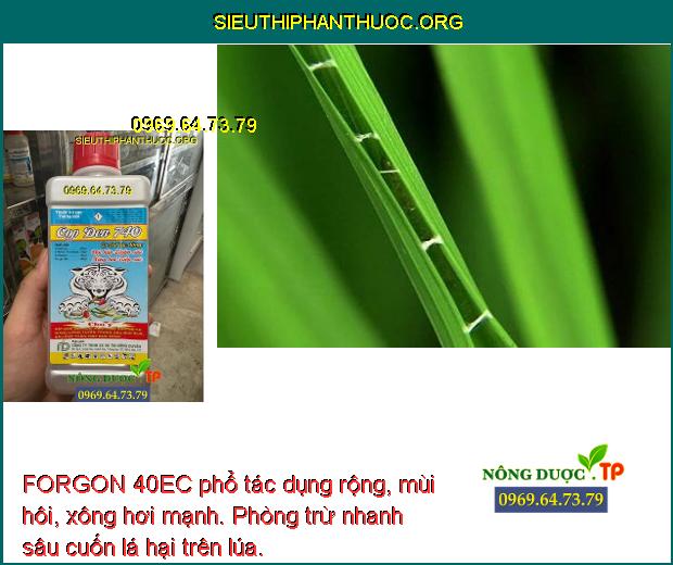THUỐC TRỪ SÂU FORGON 40EC CỌP ĐEN 740 - Đặc Trị Tuyến Trùng, Rệp Sáp ...