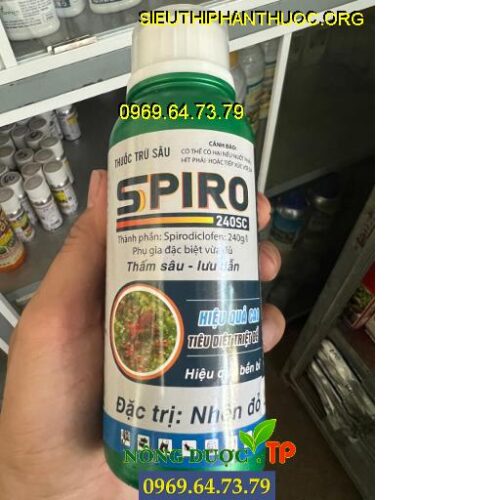 SPIRO 240SC- Đặc Trị Hiệu Quả Cao, Kéo Dài Nhện Đỏ Trên Quýt - SIÊU THỊ PHÂN THUỐC