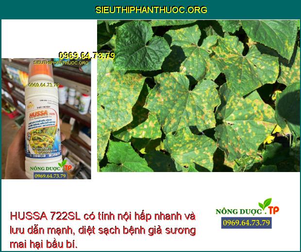 HUSSA 722SL- Đặc Trị Chết Cây- Sương Mai- Trừ Nấm Bệnh- Thán Thư ...