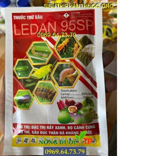 LEDAN 95SP- Đặc Trị Rầy Xanh- Bọ Cánh Cứng- Bọ Trĩ- Sâu Đục Thân Đã ...
