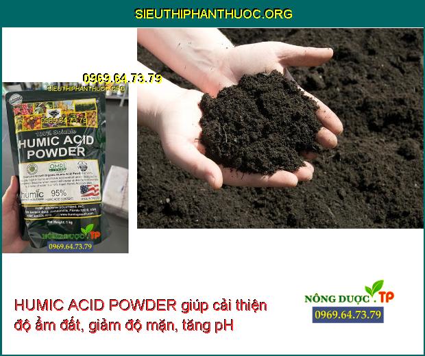 HUMIC ACID POWDER- Tăng Quang Hợp- Ra Hoa Sớm- Trái Lớn Nhanh- Đâm Chồi ...