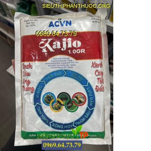 KAJIO 1.0GR- Đặc Trị Tuyến Trùng- Bọ Hà- Sâu Đục Thân- Mối- Sùng Đất. - SIÊU THỊ PHÂN THUỐC