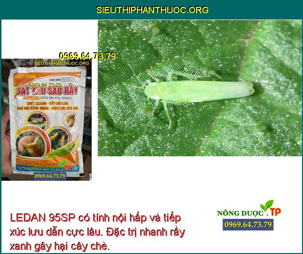 LEDAN 95SP Sát Thủ Sâu Rầy- Đặc Trị Rầy Nâu- Sâu Đục Thân- Bọ Trĩ- Rầy ...