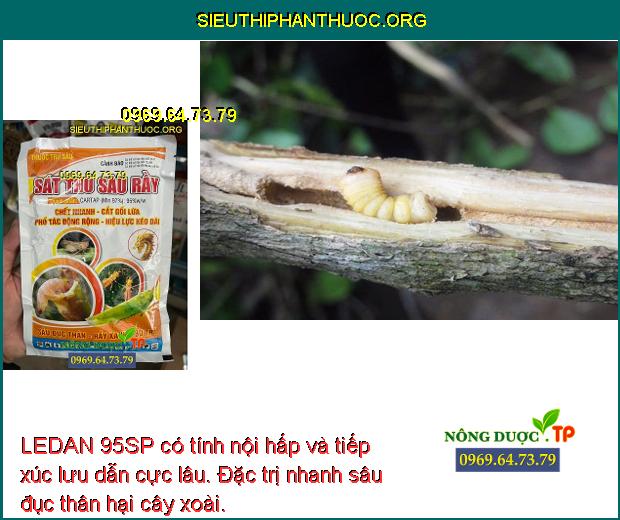 LEDAN 95SP Sát Thủ Sâu Rầy- Đặc Trị Rầy Nâu- Sâu Đục Thân- Bọ Trĩ- Rầy ...