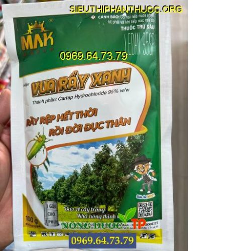 LEDAN 95SP VUA RẦY XANH- Đặc Trị Các Loại Côn Trùng Miệng Nhai- Chích ...