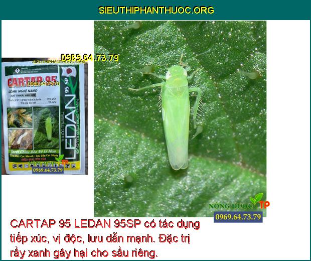 CARTAP 95 LEDAN 95SP- Đặc Trị Sâu Đục Thân Gây Hại Trên Cây Trồng ...