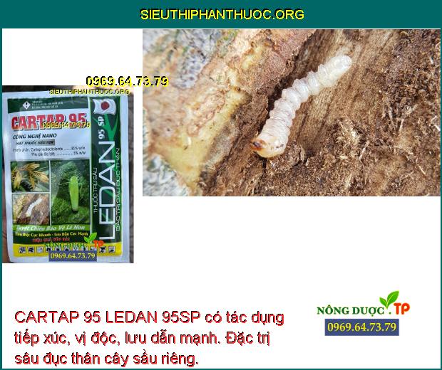 CARTAP 95 LEDAN 95SP- Đặc Trị Sâu Đục Thân Gây Hại Trên Cây Trồng ...