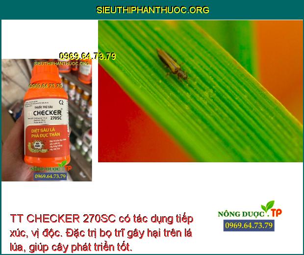 TT CHECKER 270SC- Đặc Trị Sâu Đục Thân- Sâu Cuốn Lá- Rầy Lưng Trắng ...