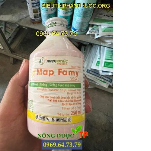 MAP FAMY 35SC- Đặc Trị Bệnh Đạo Ôn Gây Hại Trên Cây Lúa- Giúp Đạt Năng ...