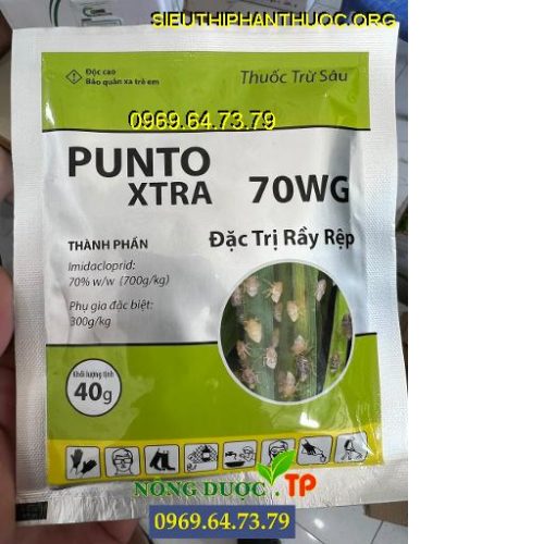 PUNTO XTRA 70WG- Đặc Trị Rầy Nâu Gây Hại Trên Cây Lúa. - SIÊU THỊ PHÂN ...