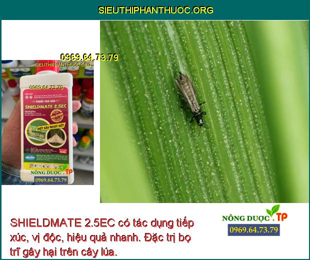 SHIELDMATE 2.5EC- Đặc Trị Sâu Cuốn Lá- Sâu Khoang- Sâu Xanh- Bọ Trĩ- Bọ ...